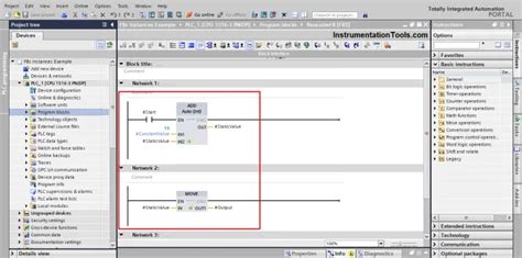 Tia Portal Different Instances Of Calling A Function Block