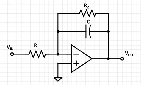 Operational Amplifier Integrator Transfer Function Calculator