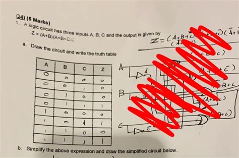 Solved 3 Simplify The Boolean Expression Using K Map X
