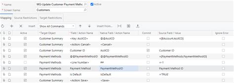 Import Scenario To Update Default Customer Payment Method • Everything Else • Acumatica User