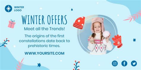 Cute Winter Twitter Headers