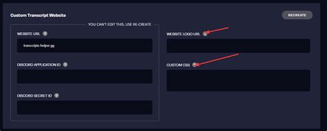 How To Edit Logo And Css On Custom Transcript Website