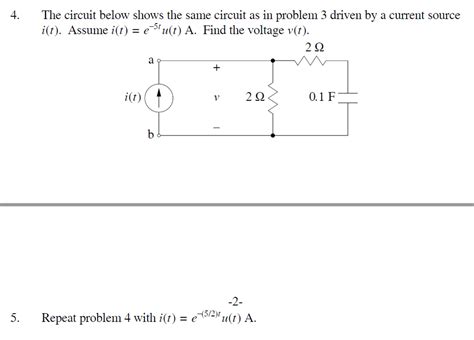 Solved The Circuit Below Shows The Same Circuit As In Chegg Com