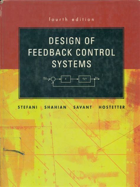 Pdf Design Of Feedback Control Systems 4th Ed Stefani Pdf Dokumen Tips