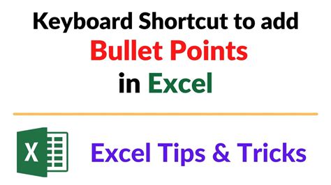 Keyboard Shortcut Bullet Point At Katie Butters Blog