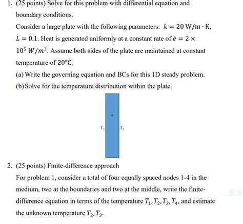 Solved 1 25 Points Solve For This Problem With Chegg Com