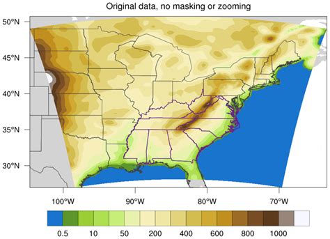 Ncl Plotting And Working With Shapefiles