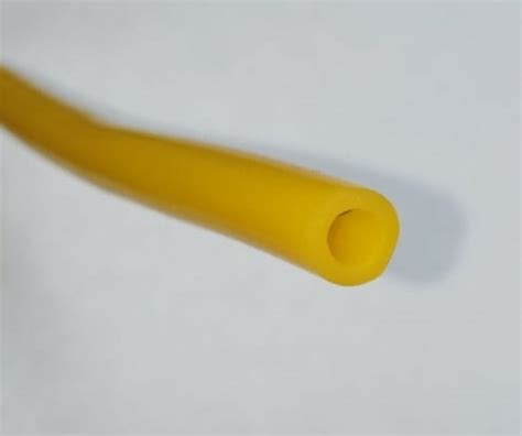 Premium Силиконовая трубка 6х2 мм Желтый 1 метр
