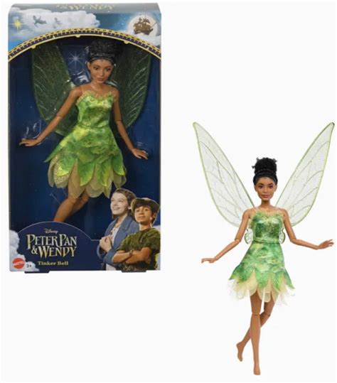 Tinkerbell Doll Peter Pan And Wendy Movie Disney Articulated Fairy Princess New Picclick Uk