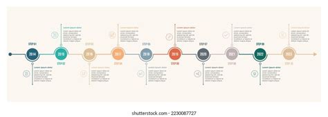 Infographic Timeline Template Psd Adobe Photoshop Graphic Templates