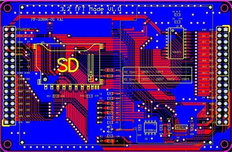 Tft Lcd Modul Schematic And S95160 Keil Electronics Projects Circuits