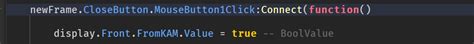 make textlabel visible when boolvalue is true scripting support