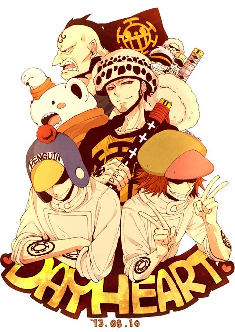 Heart Pirates One Piece Mobile Wallpaper By Komomo Pixiv4548886