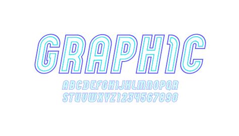 트렌디 한 글꼴 현대 알파벳 산 세리프 A에서 Z로 문자 및 0에서 9까지의 숫자 벡터 일러스트 10eps 0명에 대한 스톡