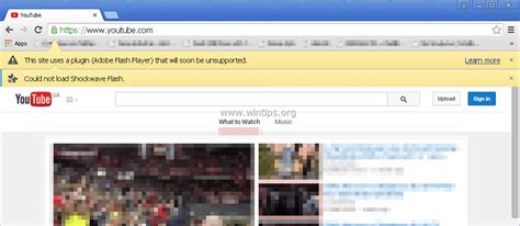 Fix This Site Uses A Plugin Adobe Flash Player That Will Soon Be