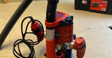 Einhell Router Oberfräse Tc Ro 1155 E Vacuum Bend Adapter By Blaues0cke Download Free Stl