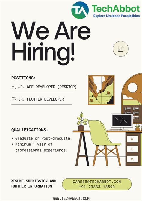 Dhara Shah On Linkedin Ahmedabad Techabbot Hiring Wpf Flutter