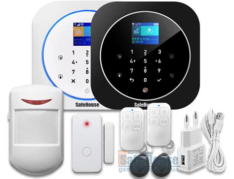 Беспроводная GSM WIFI сигнализация TUYA • SafeHouse™