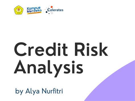 Credit Risk Scoring Analysis Alya Nurfitris Portfolio