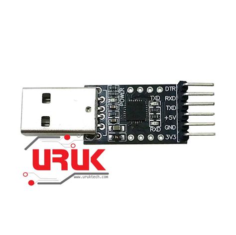 Usb 20 To Ttl Uart Cp2102 6pin Module With Dtr Pin Uruktech Sinaaa St