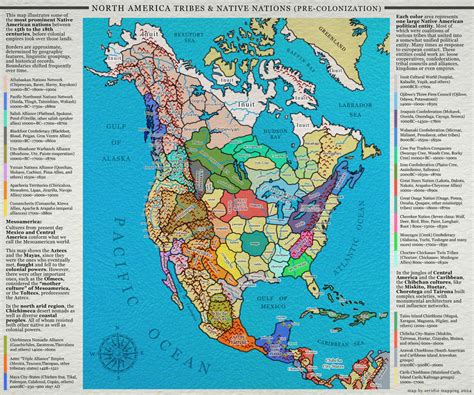 North America Tribes And Native Nations By Seridio Red On Deviantart