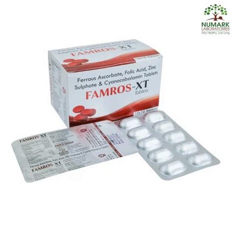 Famros Xt Tablets At ₹ 1480box Ferrous Ascorbate Tablet In
