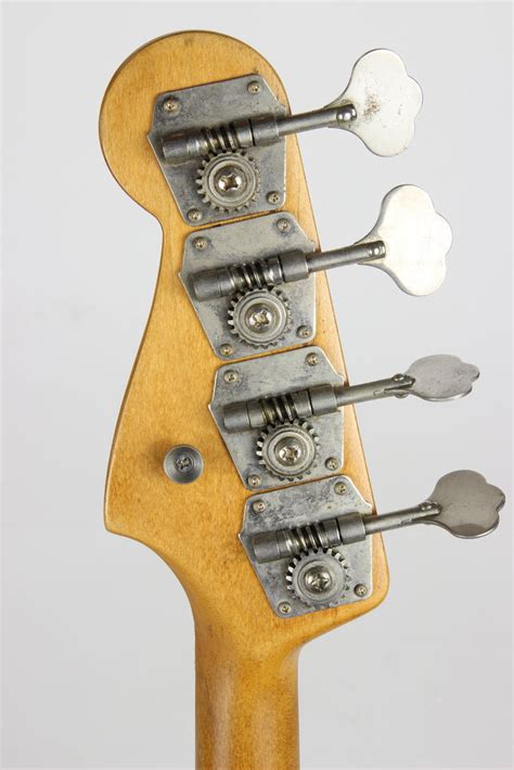 1964 Fender Jazz Bass Olympic White Matching Headstock Pre Cbs Vin