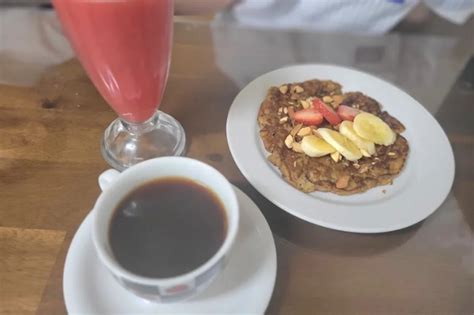 No 밀가루 오트밀 팬케이크 만들기