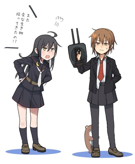 Mikazuki Wakaba And Bokukawauso Kantai Collection Drawn By Annin