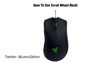How To Use Scroll Wheel Reset Tutorial YouTube