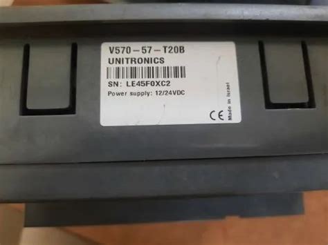 LCD Panel Unitronics Vision Color Oplc For Hmi V DC At