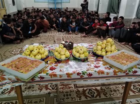 برگزاری مراسم بزرگداشت شب یلدا در خوابگاه دانش آموزی