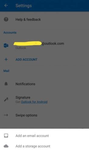 Android 및 Iphone용 Outlook 앱에서 여러 계정을 추가하는 방법