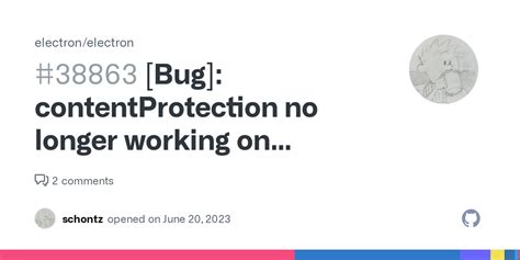 Bug Contentprotection No Longer Working On Macos · Issue 38863