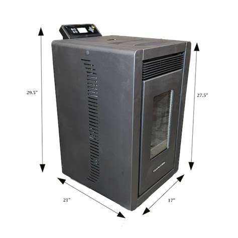 Comfortbilt 1100 Sq Ft Pellet Stove With 25 Lb Hopper Epa Approved Hp40 Alpine At