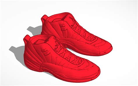 3d Design Jordan 12s Beta Tinkercad