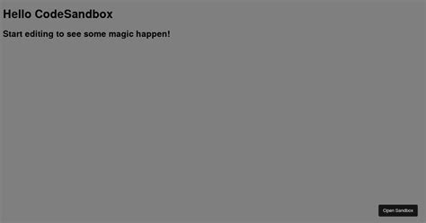 Goofy Darkness K98l3x Codesandbox