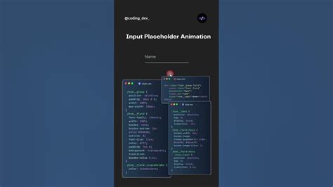 Cool Gradient Input Animation Using Css 😍 Youtube