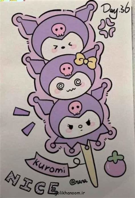 نقاشی کرومی ” 2025 طرح‌های کودکانه و آسان سه سوته بکش و رنگ کن با مداد رنگی گلی خانوم