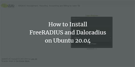 How To Install FreeRADIUS And Daloradius On Ubuntu VITUX