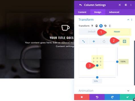 How To Combine Hover Effects With Css Parallax Backgrounds In Divi