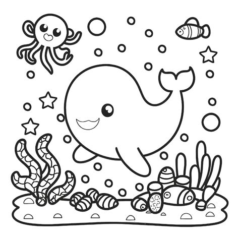 무료 터 컬러링 페이지 사진 프리미엄 Ai 생성 이미지