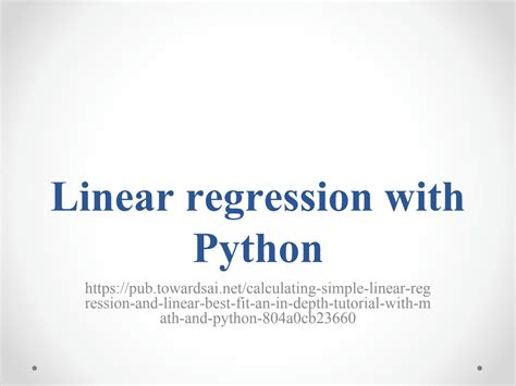 Solution Linear Regression With Python Studypool