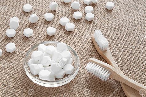 Solid Toothpaste Tablet Stock Image Image Of Healthcare 285557123
