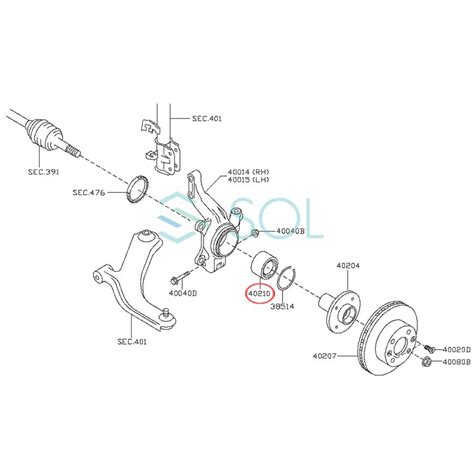 日産 キューブ BZ11 フロント ハブベアリング 左右セット 40210-AX000 18時まで即日出荷 : 40210ax000set ...