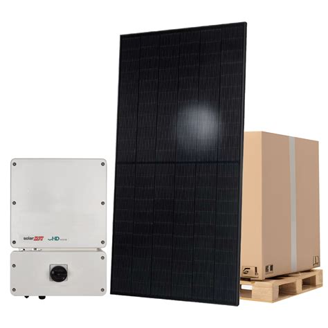 Solaredge Grid Tie Solar Kit With Qcells Q Tron Blk M G2 425w Solar Panels Solareasykit