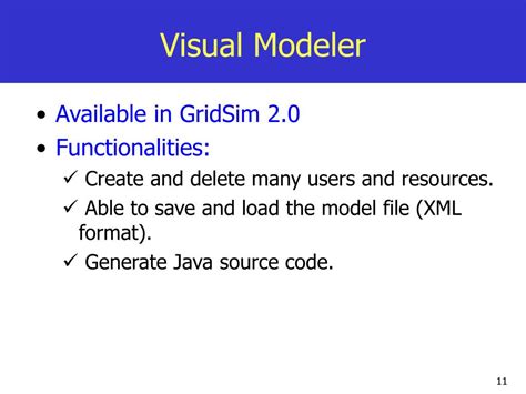 Ppt Gridsim 20 Adv Grid Modelling And Simulation Toolkit Powerpoint