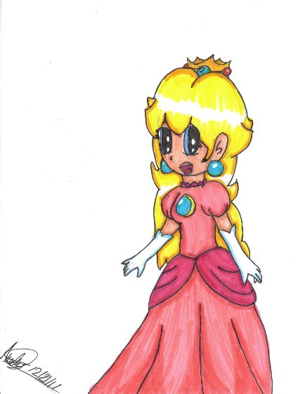 Princess Peachy By Princessaadaisy12 On Deviantart