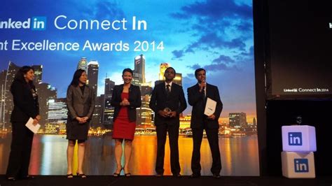 Tcs Receives The Award For Highest Reach Talent Brand India At Linkedin Connectin Event At