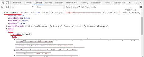 using window postmessage to make cross origin requests
